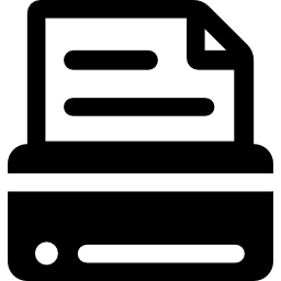 Print interface symbol - Free interface icons