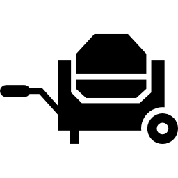 Wheelbarrow tool for transport construction materials with wheels ...