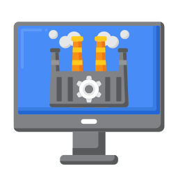 Digital factory - Free computer icons