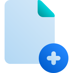Add file - Free files and folders icons