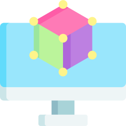 3d model - Free computer icons