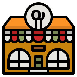 Restaurant - Free buildings icons