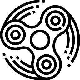 Spinning wheel - Free entertainment icons