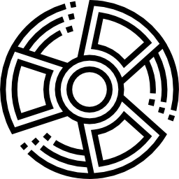 Spinning wheel - Free entertainment icons