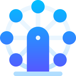 Ferris wheel - Free entertainment icons