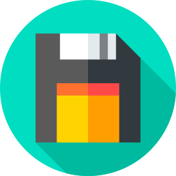 Guardar el archivo - Iconos gratis de interfaz