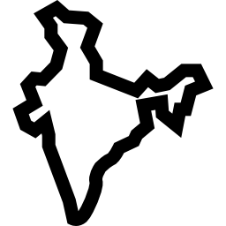 India - Free maps and location icons