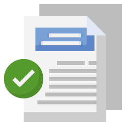 Validation - Free files and folders icons