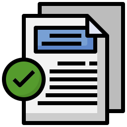 Validation - Free files and folders icons