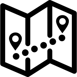 Map - Free signs icons