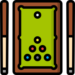 Pool table - Free entertainment icons
