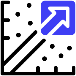 Linear regression - Free business and finance icons