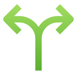 Split - Free arrows icons