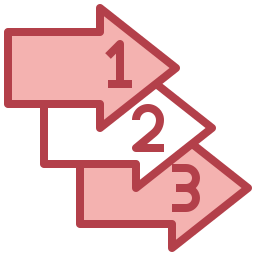 Step - Free arrows icons
