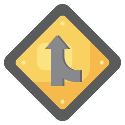 Merging - Free signs icons