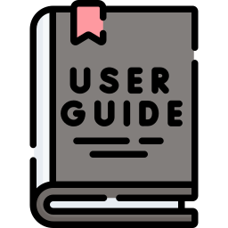 User guide - Free education icons
