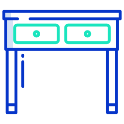 Table - Free furniture and household icons