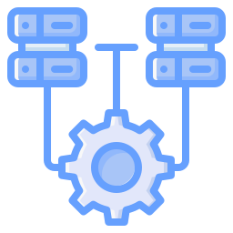 Data integration - Free networking icons