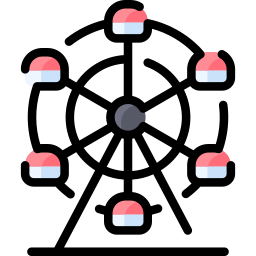 Ferris wheel - Free entertainment icons