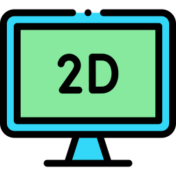 2d - Free computer icons