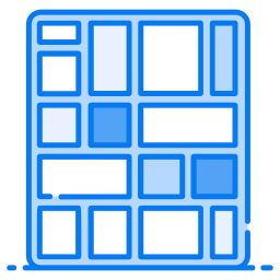 Treemap chart - Free business and finance icons