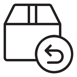 Return box - Free shipping and delivery icons