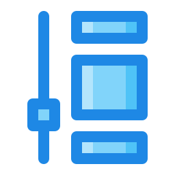 Scroll bar - Free interface icons