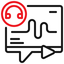 Voice note - Free communications icons