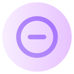 Minus - Free interface icons