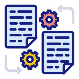 Data transfer - Free files and folders icons