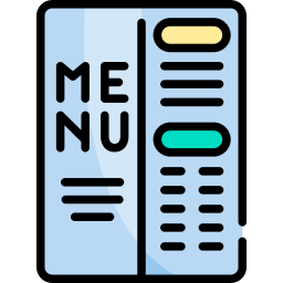 Restaurant menu - Free food icons