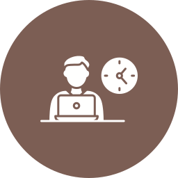 Working time - Free professions and jobs icons