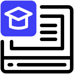 Course - Free education icons