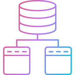 Data modelling - Free networking icons