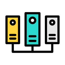 Server - Free electronics icons