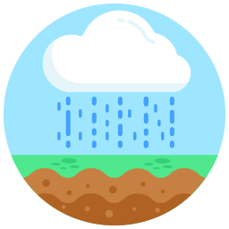 Rainfall - Free weather icons