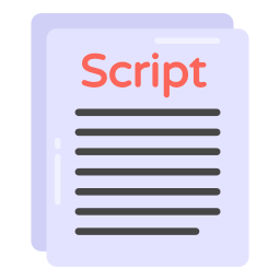 Script - Free cinema icons