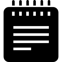 Notepad - Free interface icons