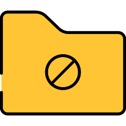 Block - Free files and folders icons