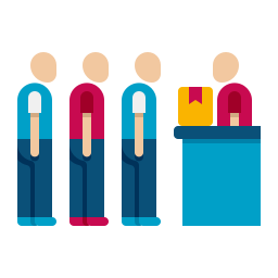 Queue - Free people icons