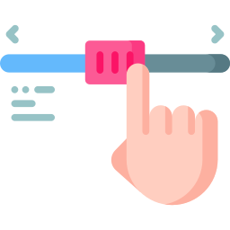 Slide - Free hands and gestures icons