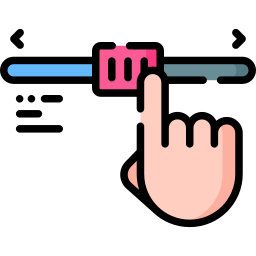 Slide - Free hands and gestures icons