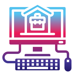 Desktop computer - Free professions and jobs icons