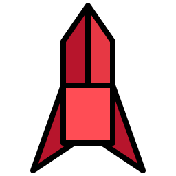 Rocket - Free art icons