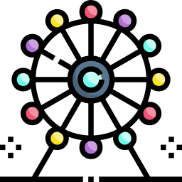 Ferris wheel - Free entertainment icons