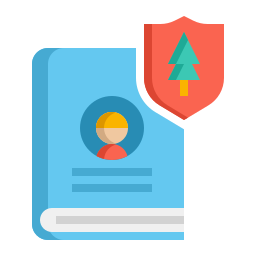 Guidebook - Free education icons