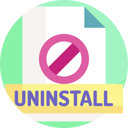 Uninstall - Free seo and web icons