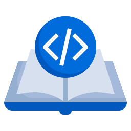 Coding book - Free education icons