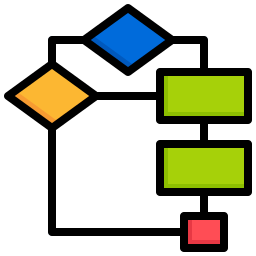 Flow diagram - Free business and finance icons