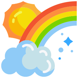 Rainbow - Free weather icons